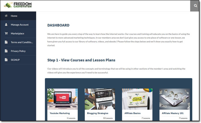 The Freedom Cash System Scam Review - Exposing The $500 Promise