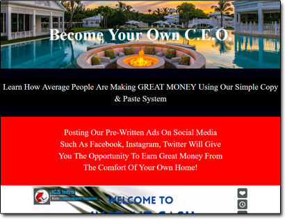 Instant Cash Solution Scam - Just Another Badly Disguised Pyramid ...