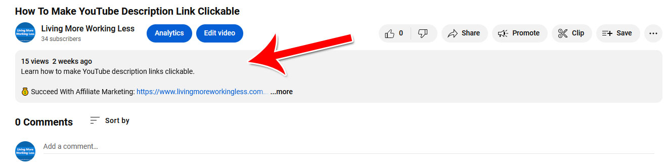 How Do You Find The Link In Description on YouTube? - Living More ...